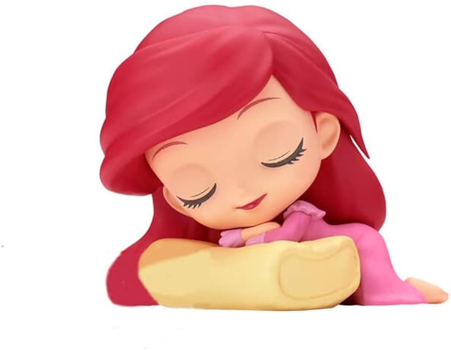 Ariel Q Posket Sleeping Disney Characters The Little Mermaid Figurine