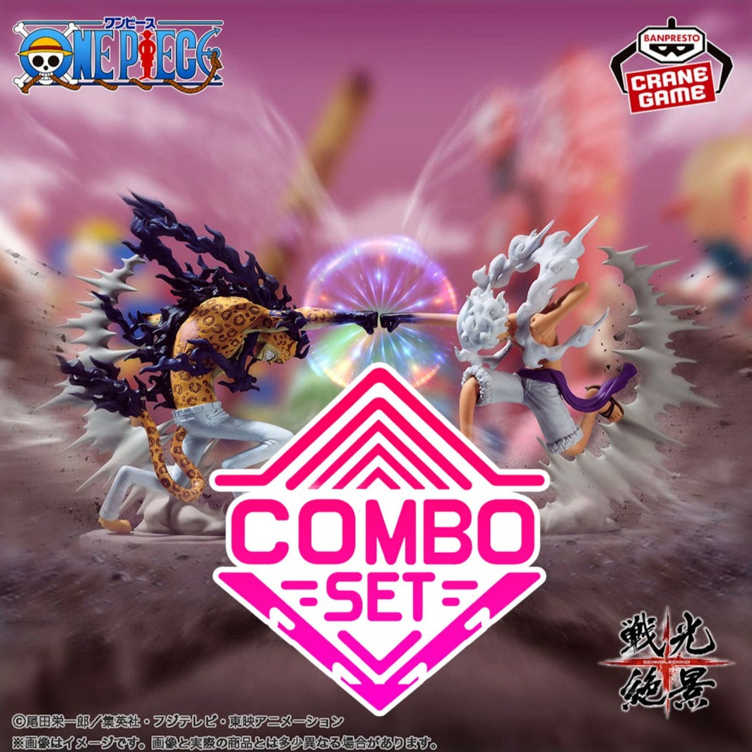 Figurine Rob Lucci Neko no Mi Model: Leopard Awakening Form Vs Luffy G