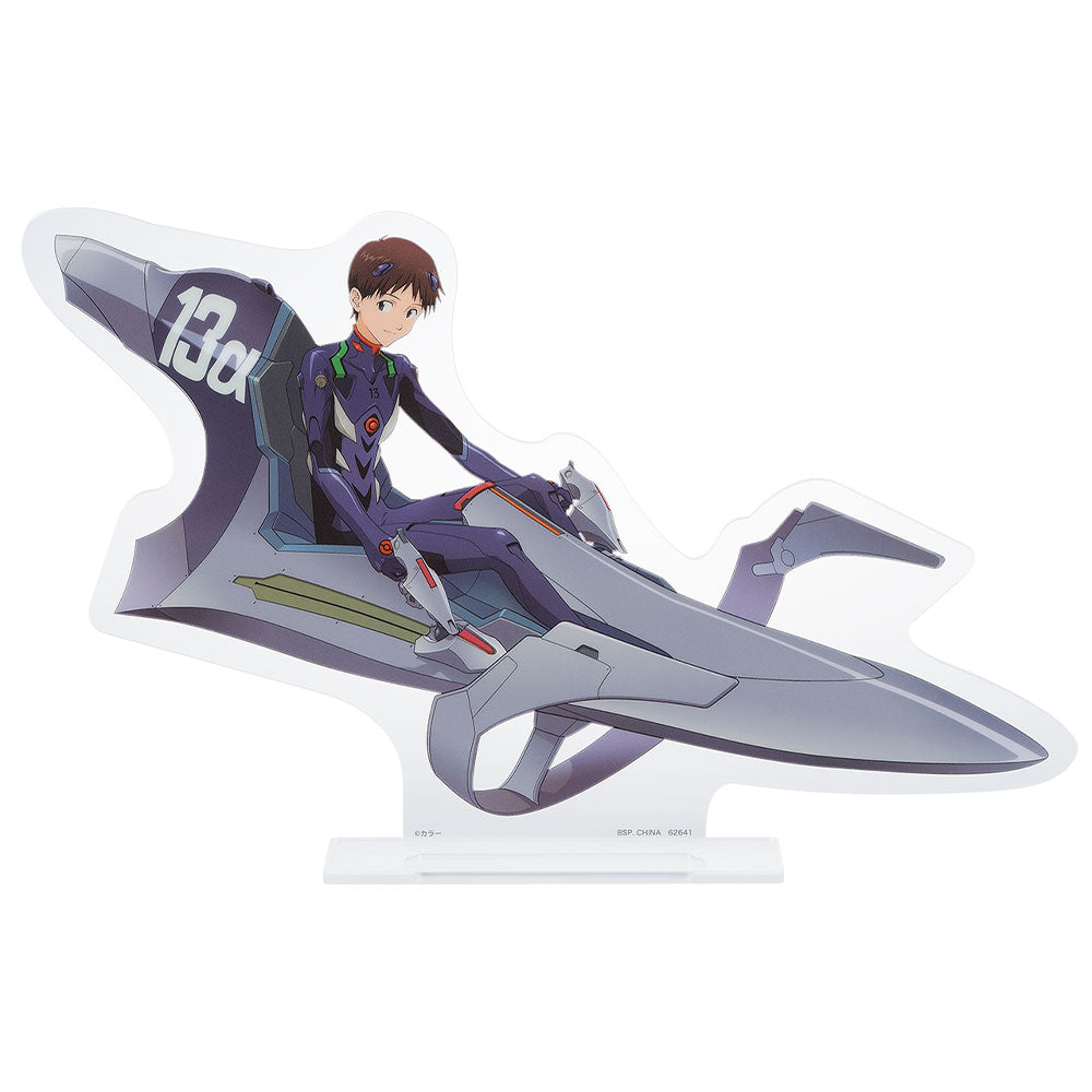 Acrylic Stand Shinji Ikari (L) Ichiban Kuji Full sprint! Evangelion