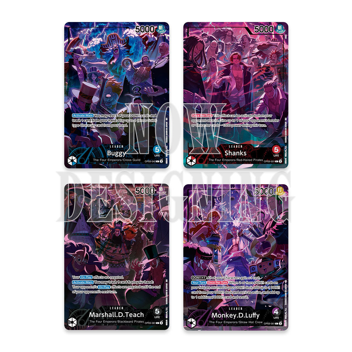 One Piece Card Game 2nd Anniversary Set English Ver. Japanese Cards