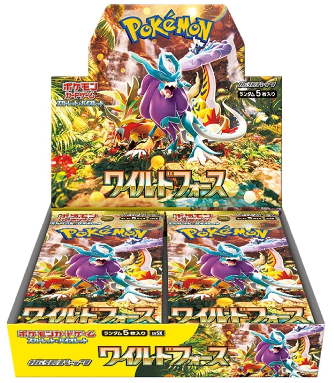 Display Pokemon Wild Force