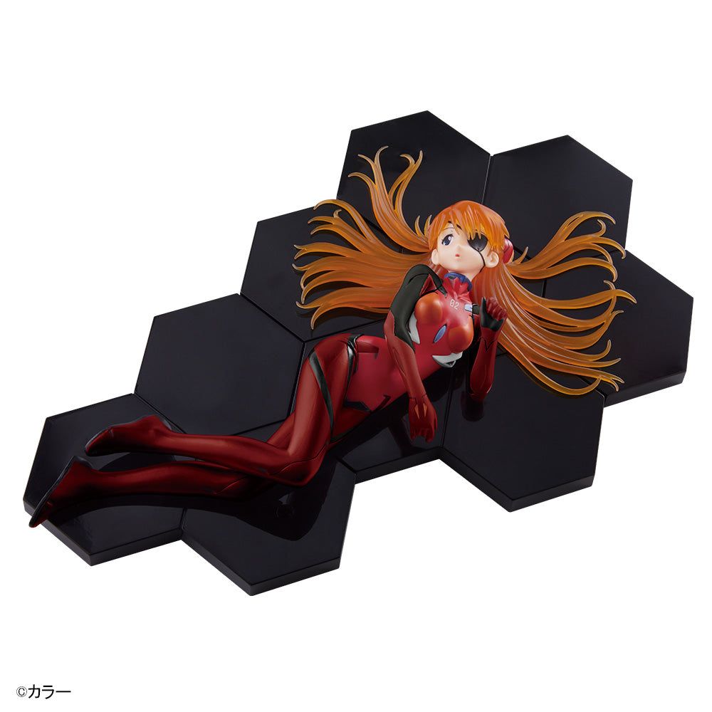 Figurine Asuka Shikinami Langley Ver.Lay Down Luminasta Shin Evangelio