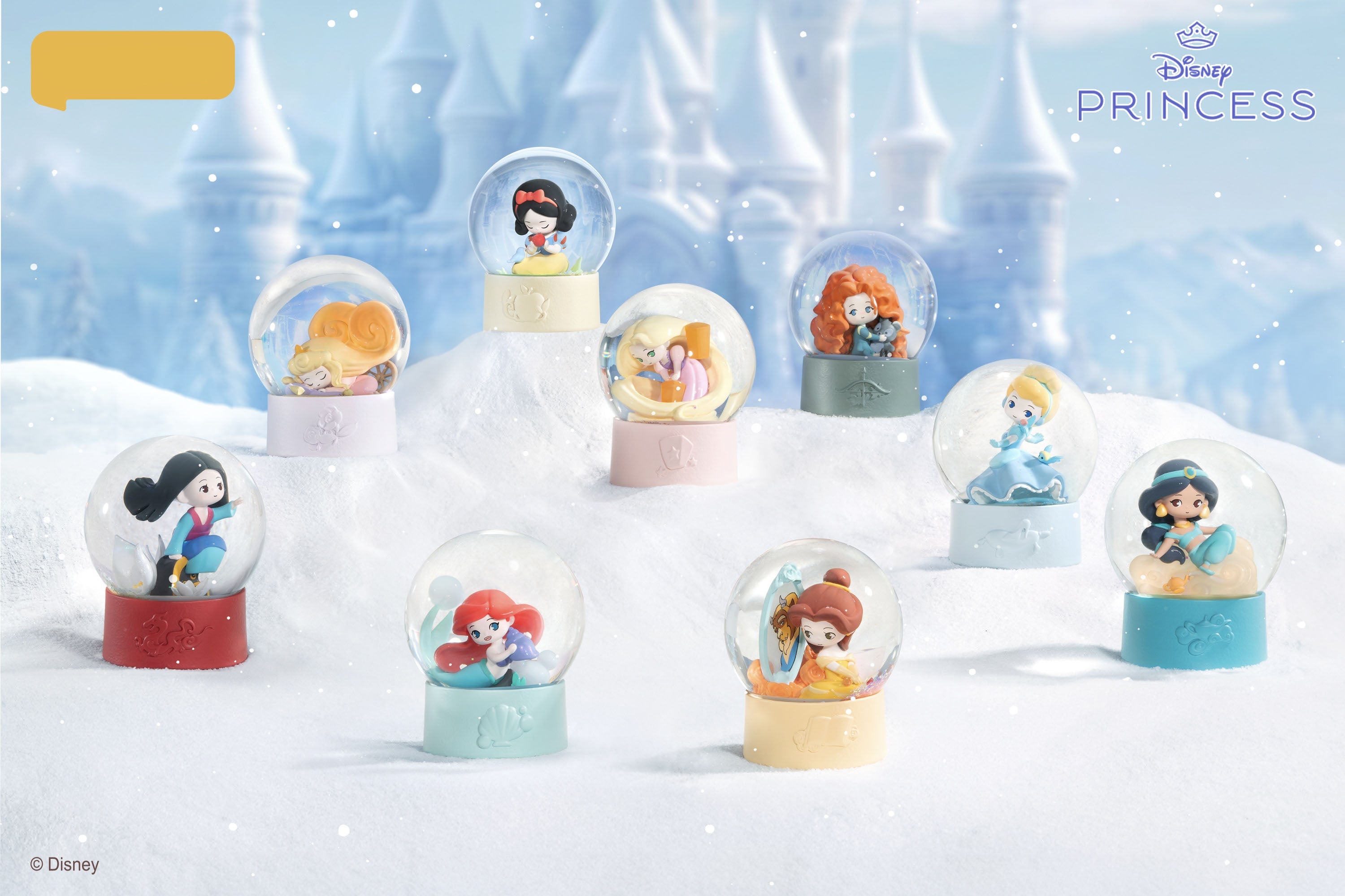 Figurine Disney Princess Star Crystal Ball D-baby Series Disney