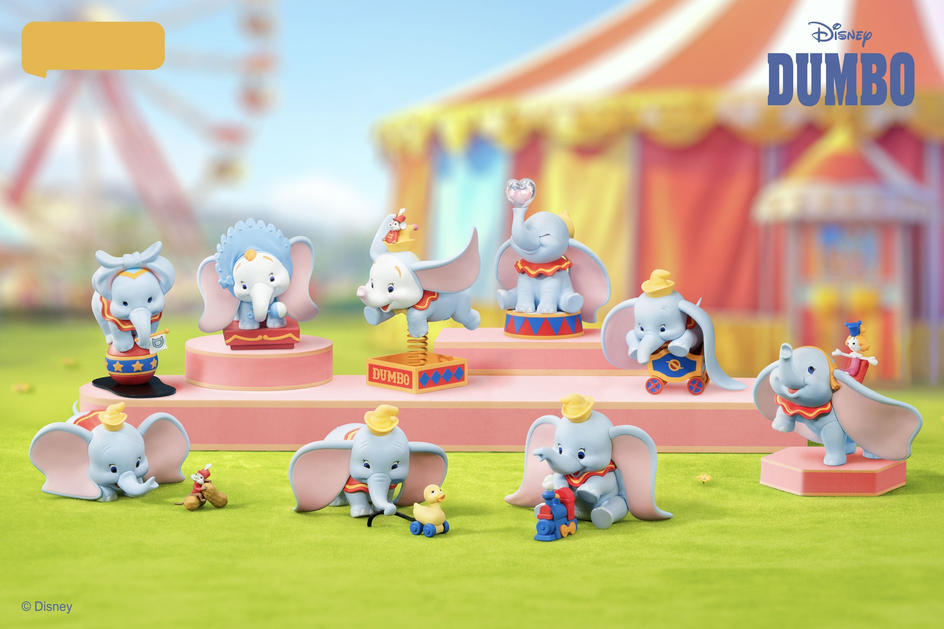 Figurine Dumbo Happy Time Series Disney