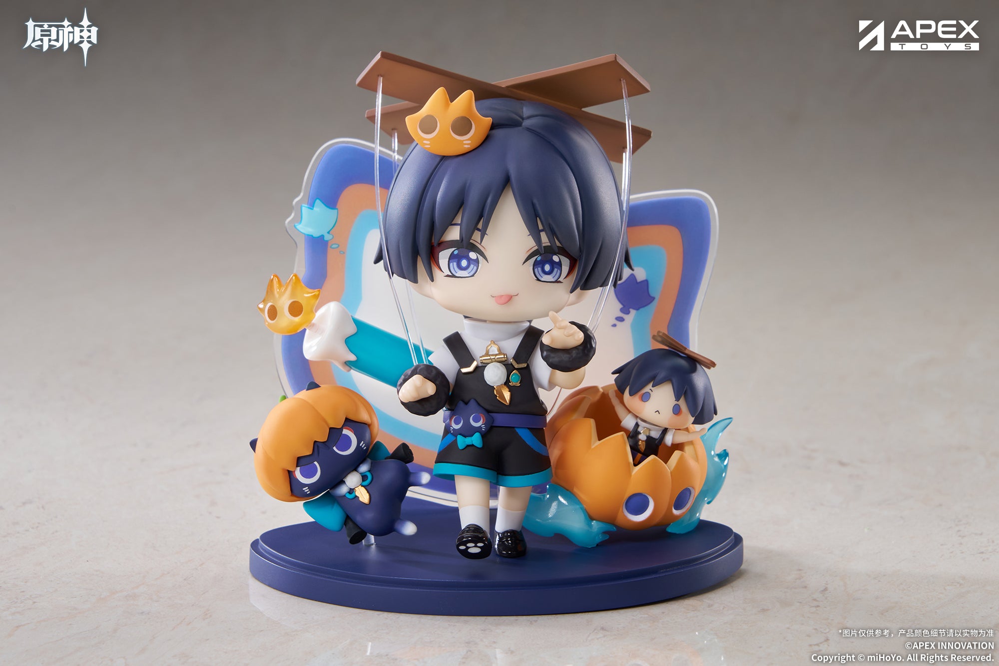 Figurine Wanderer Twilight Whimsy Series Chibi Chara Ver. Genshin Impa