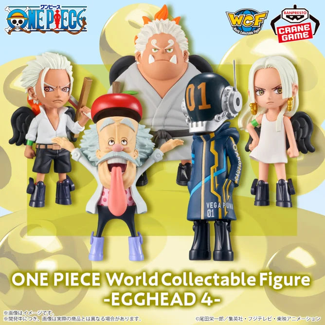 Egghead Figure WCF Vol.04 One Piece Complete Set