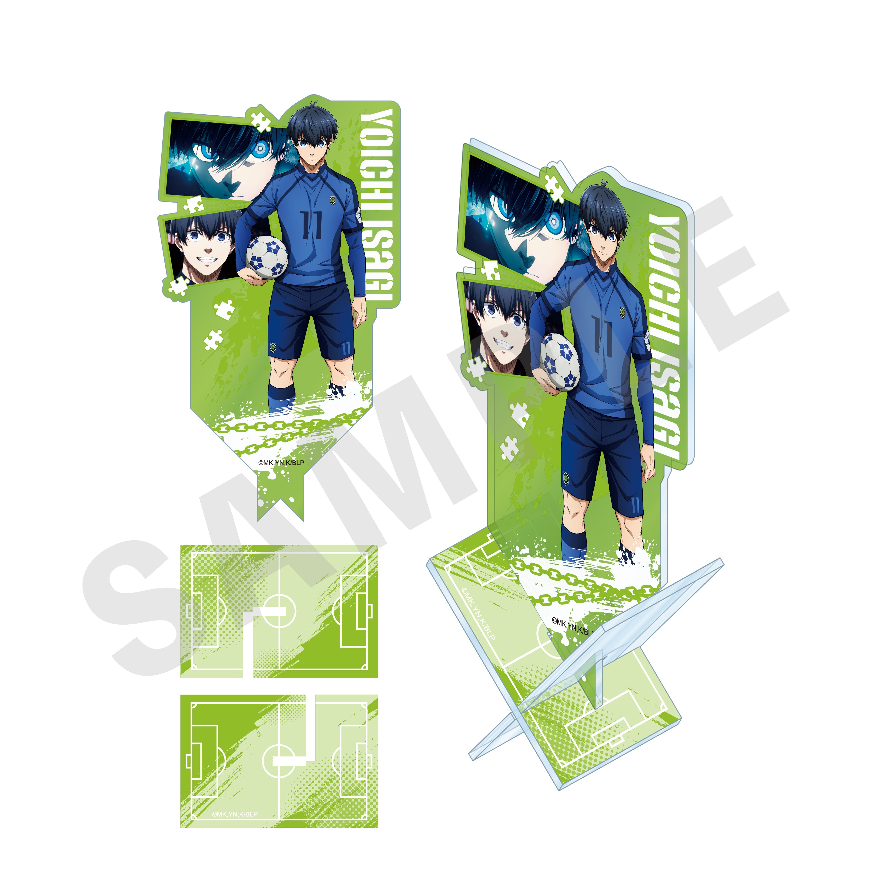 Acrylique Stand Blue Lock Cross Acrylic Ver.