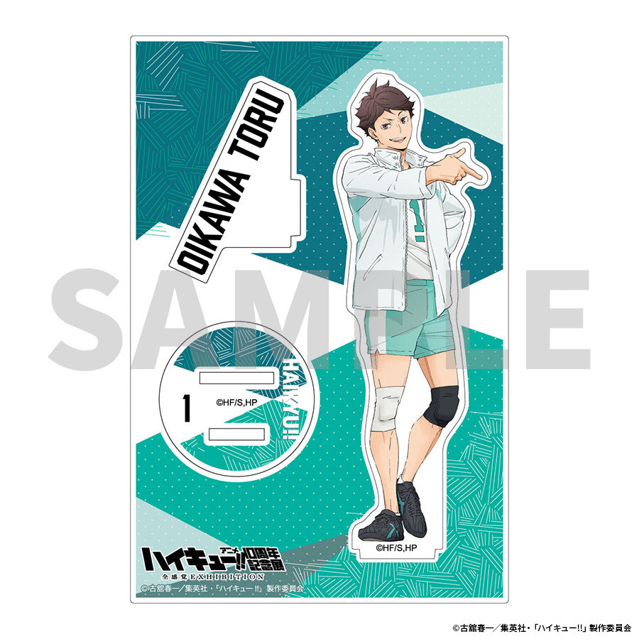 Acrylic Stand Oikawa Toru Haikyuu 10th Anniversary Anime Exhibition