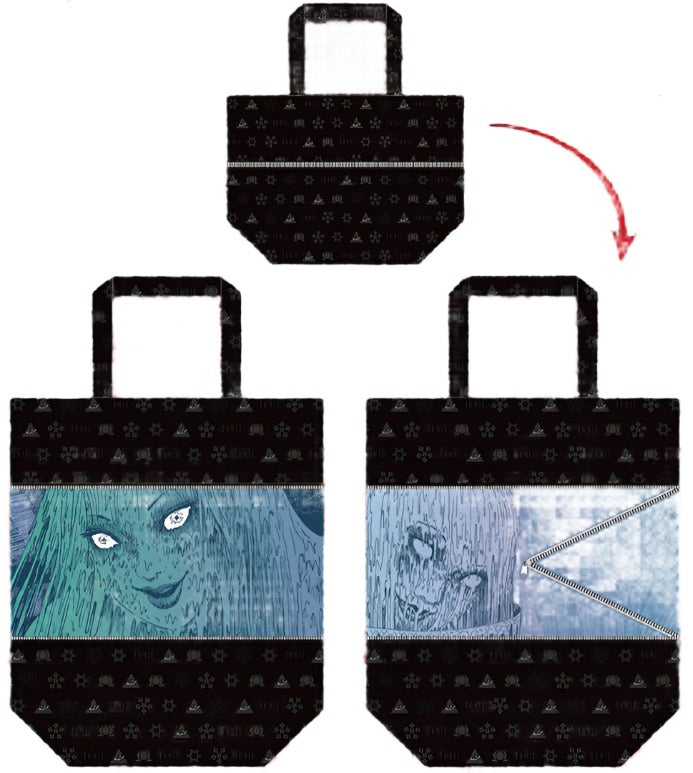 Junji Ito Tomie Expandable Bag Junji Ito Pop Up Store