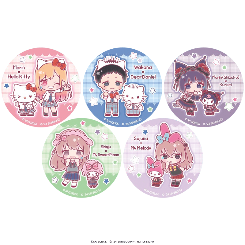 Badge My Dress-Up Darling x Sanrio Aleatoire