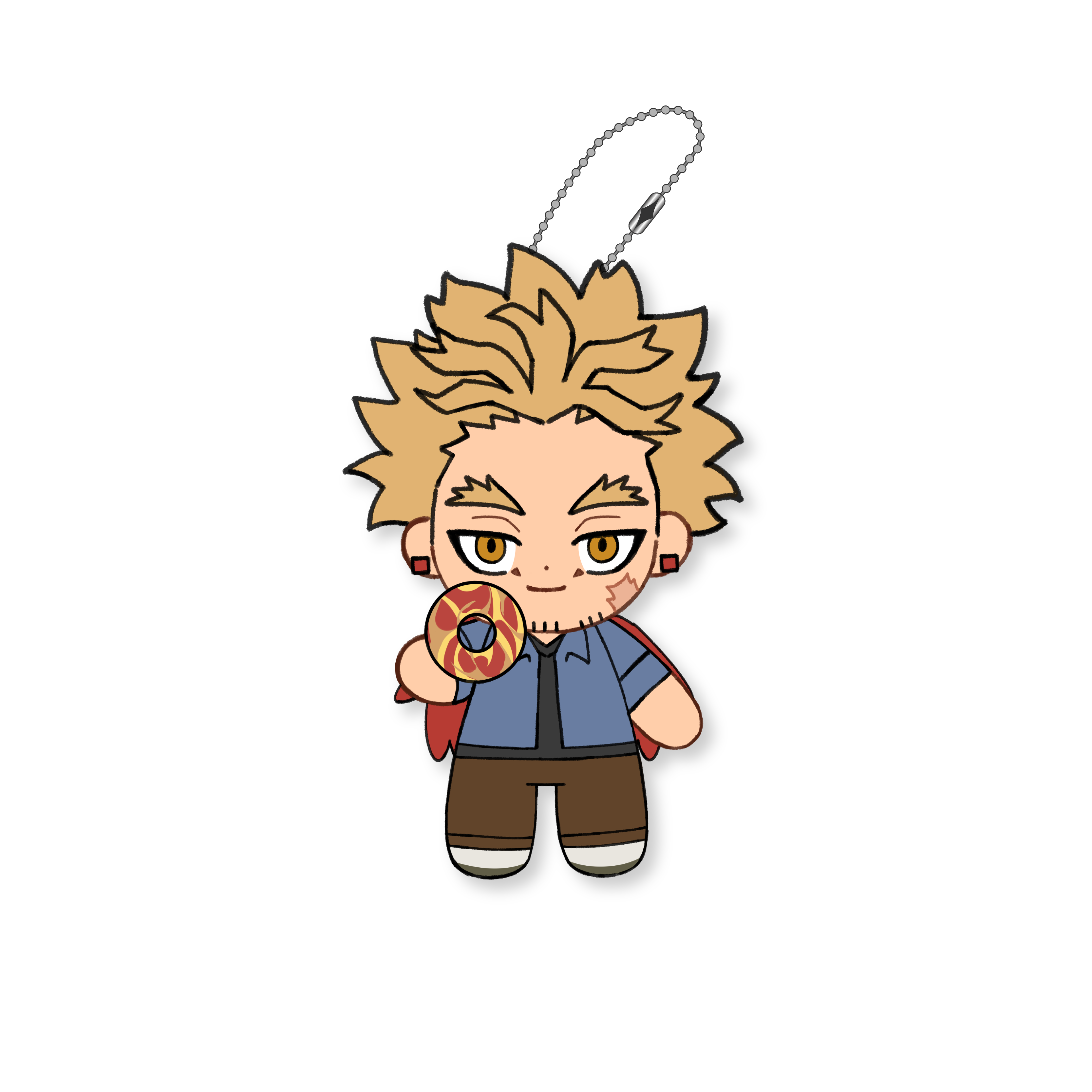 Peluche Hawks x Jack in the Donuts My Hero Academia
