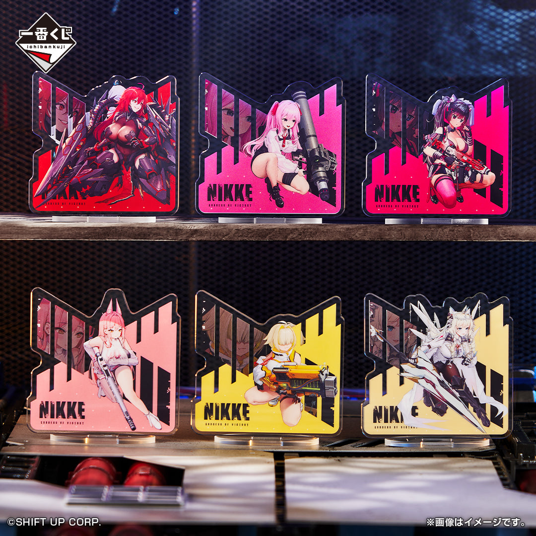 Acrylique Stand Double Face Nikke Goddess Of Victory (J) Ichiban Kuji