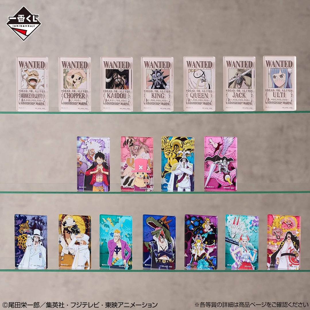 Acrylique Stand One Piece (G) Ichiban Kuji One Piece Ex Those Who Harb