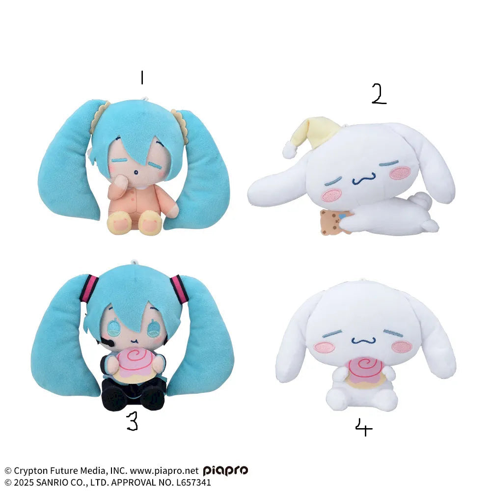 Peluche Cinnamoroll Hatsune Miku Ver. Vol.07 Luminasta Sanrio