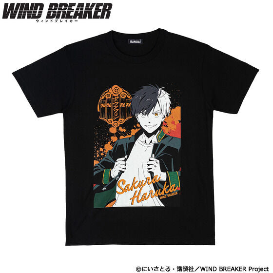 Bandai Wind Breaker T-Shirt of Your Choice